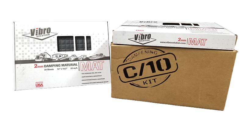 Vibro Solutions C10 Standard Sound Dampening Kit