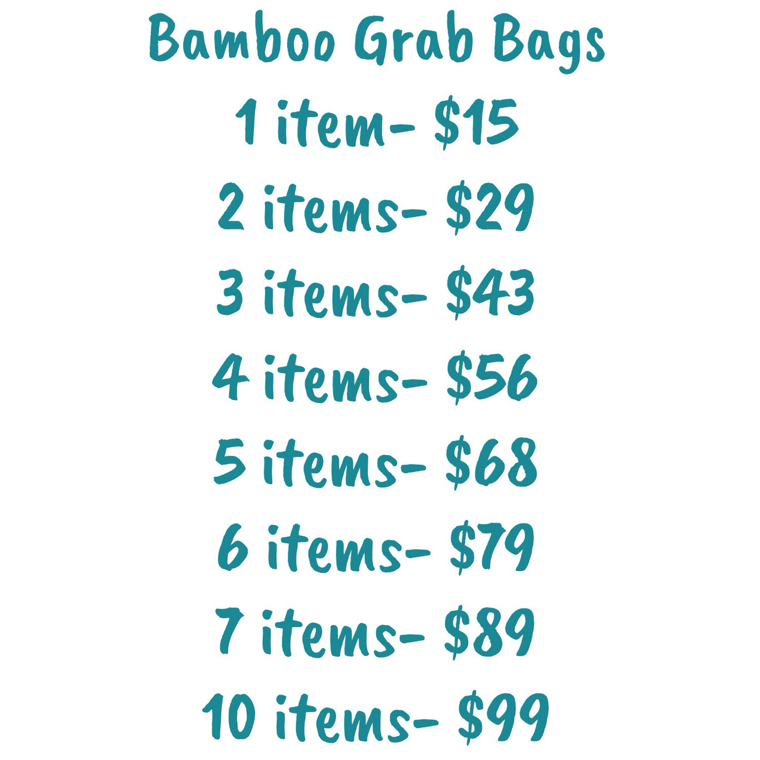 Bamboo Blowout Grab Bags