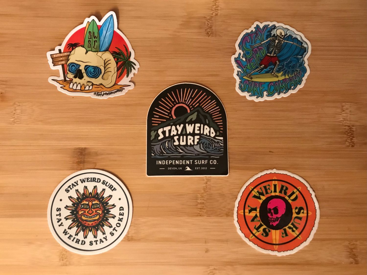 Stay Weird Surf