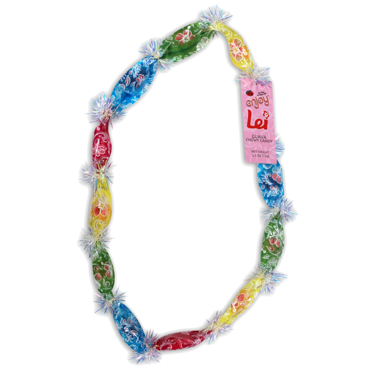 Enjoy Candy Lei - Guava Chewy Candy 2.5oz