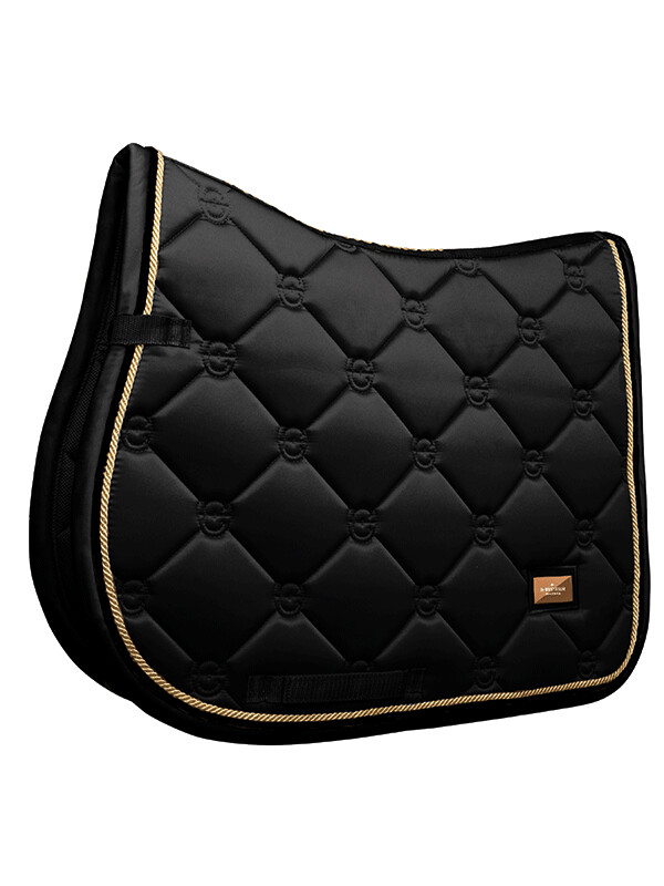 Jump Saddle Pad Black Edition Gold