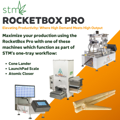 Industry Leading RocketBox 2.0 Commercial Pre-Roll Machine