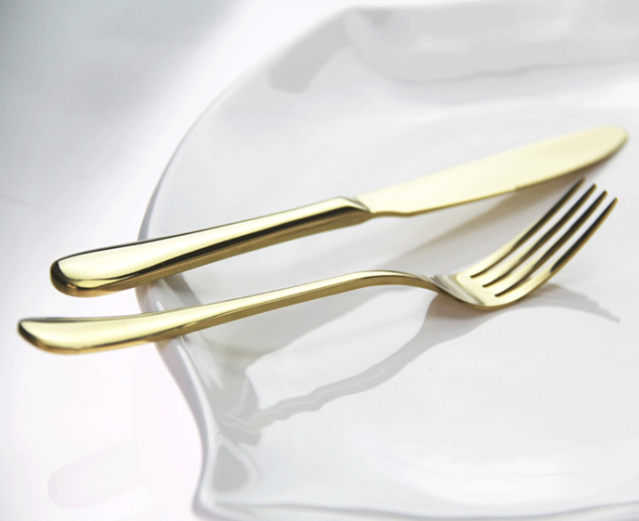 Prestige Gold Table Fork - Hire Shop | Prestige Event Equipment Hire