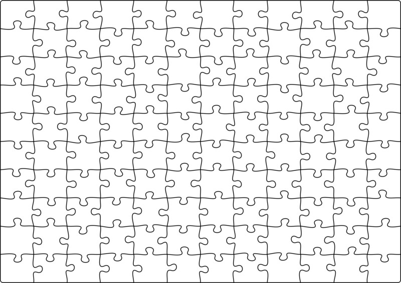 Sublimation MDF A4 120 Piece Puzzle