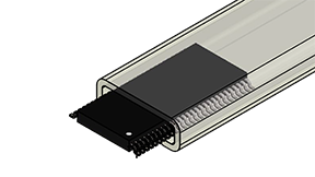 Top Clear Antistatic Shipping Tubes for ICs by Malaster