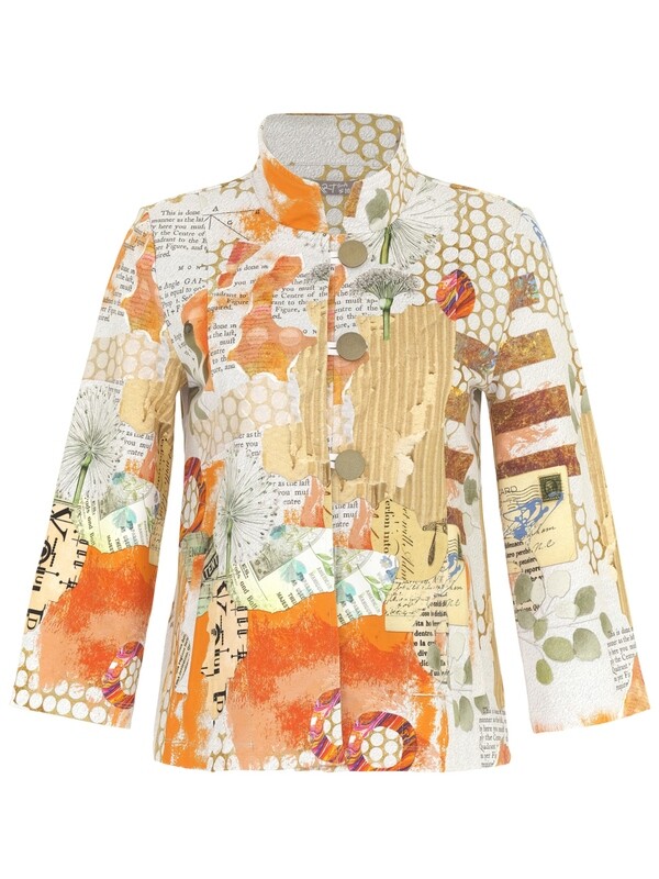 Simply Art Dolcezza: Big Changes Wearable Art Blazer - Wild Curves