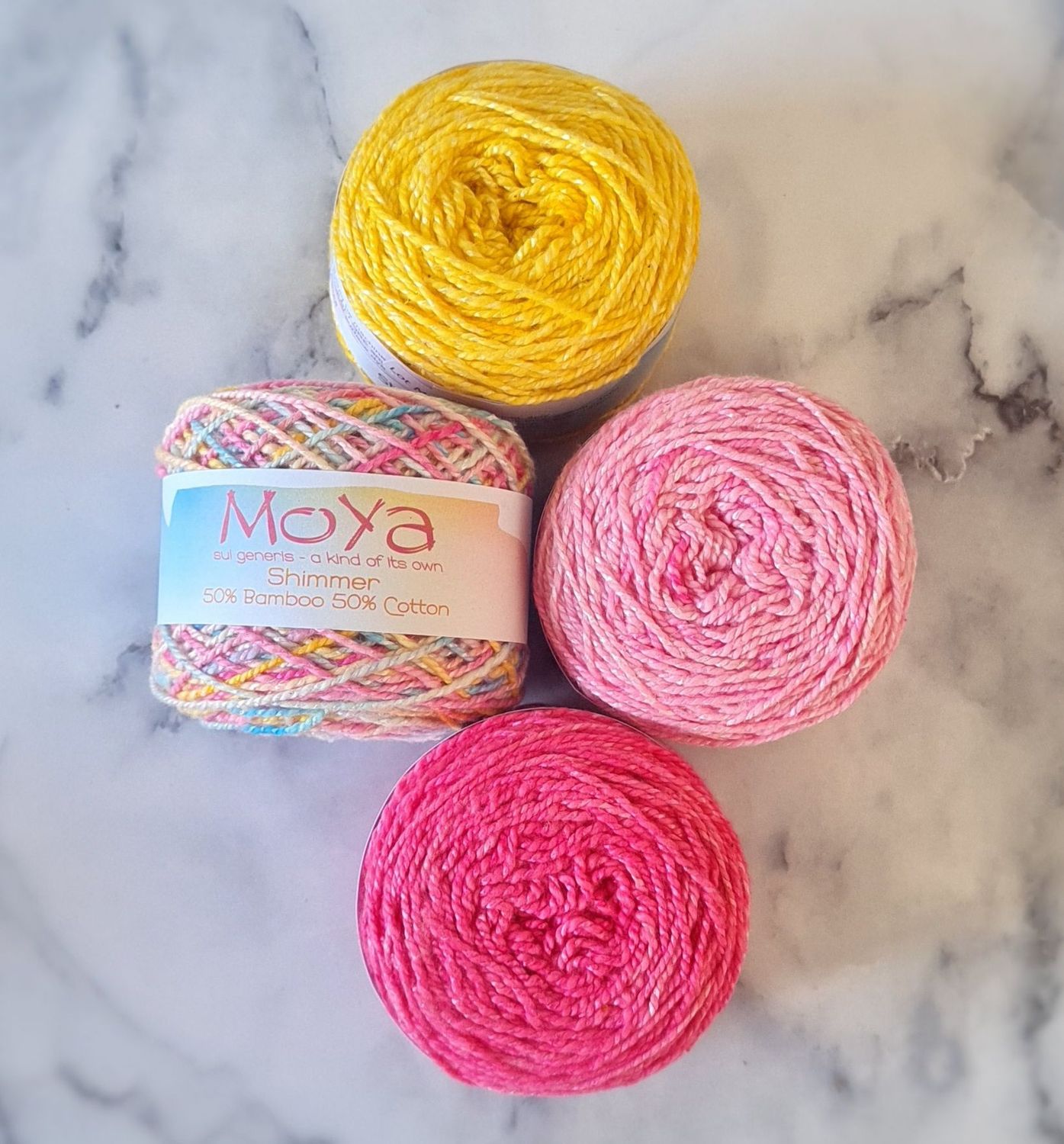 MoYa Shimmer - 50% Cotton & 50% Bamboo Mix