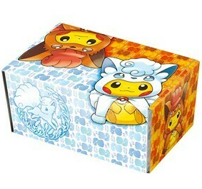 Pokémon - Alolan Vulpix & Vulpix Poncho-wearing Pikachu Special Box ...