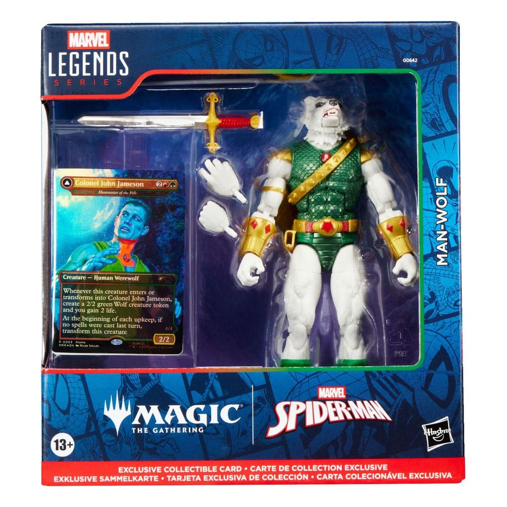 Magic: The Gathering - Marvel Legends Actionfigur - Man-Wolf - EN | Yu ...