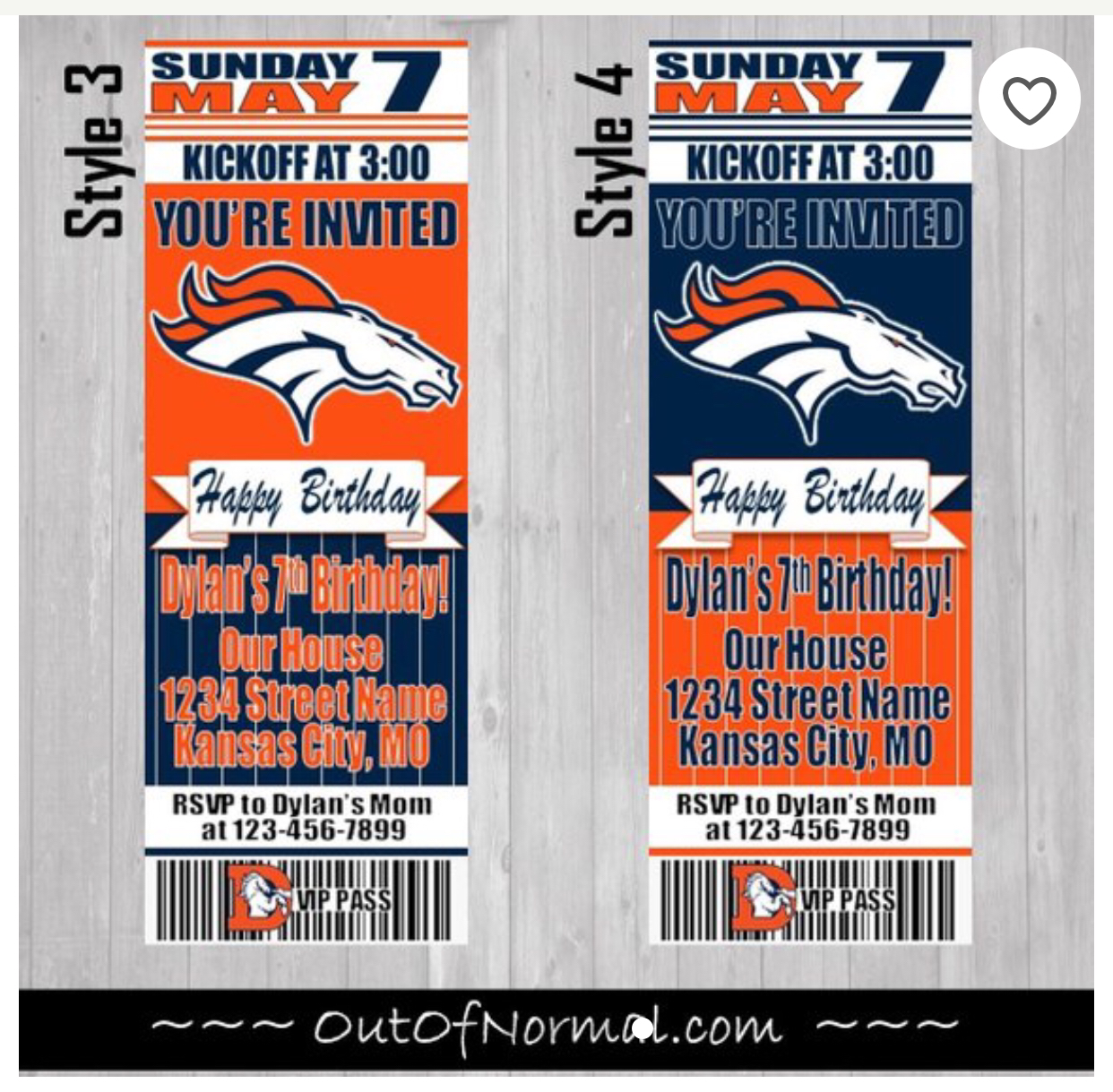 Happy Birthday Broncos Theme