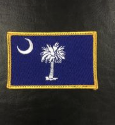 South Carolina Flag Patch