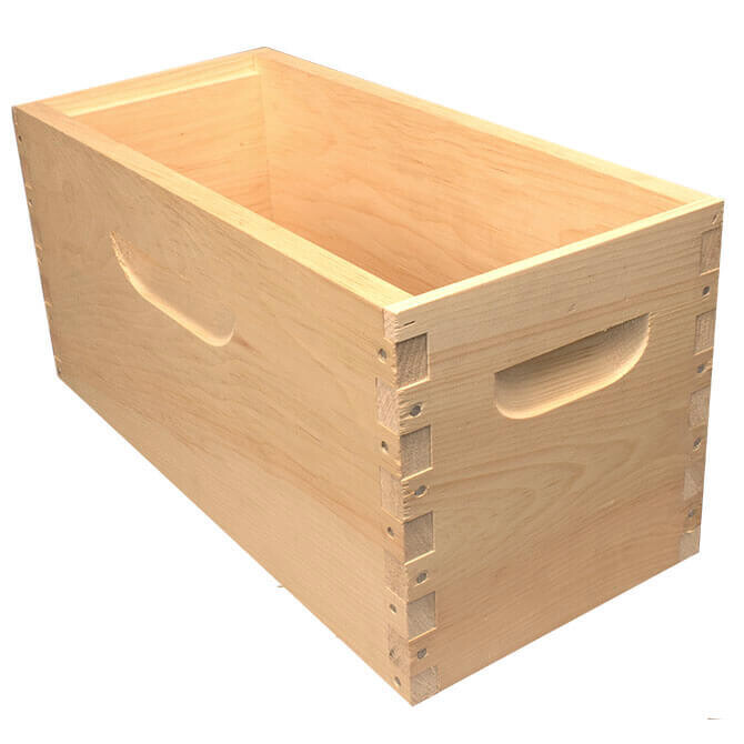 5 Frame Deep Hive Body Assembled