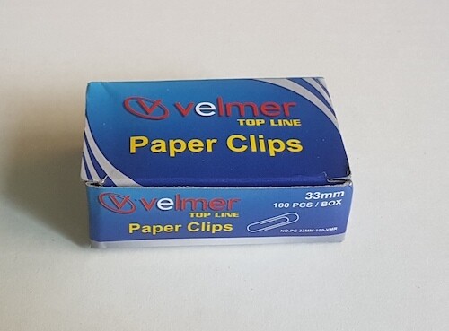 Clips #1 pequeños 33mm 100/1
