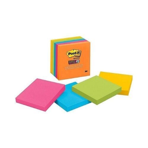 Nota Adhesiva 3x3 Fluorescente 3m 5 1