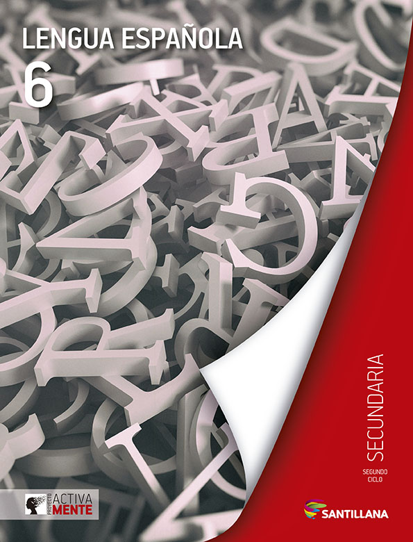 Pack Lengua Española 6. Activamente. Secundaria. Santillana.
