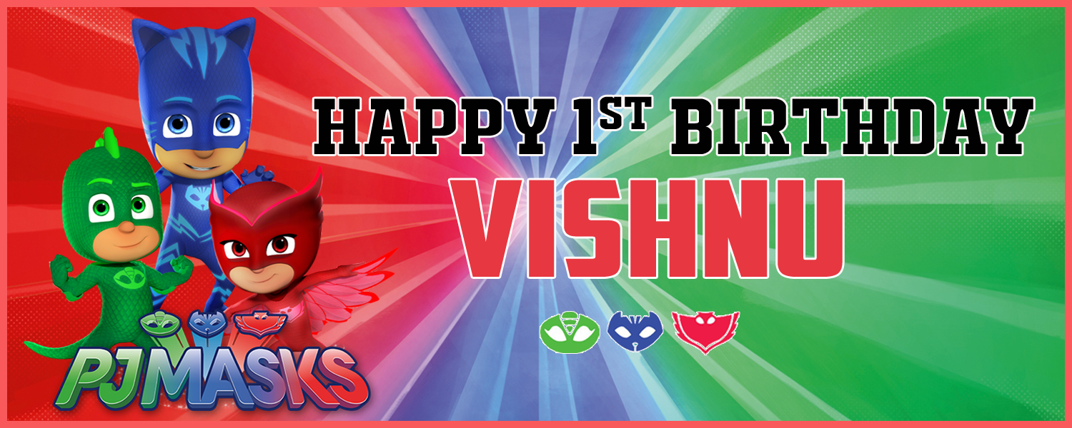 Personalized Birthday Backdrop Banner (2ft x 5ft)