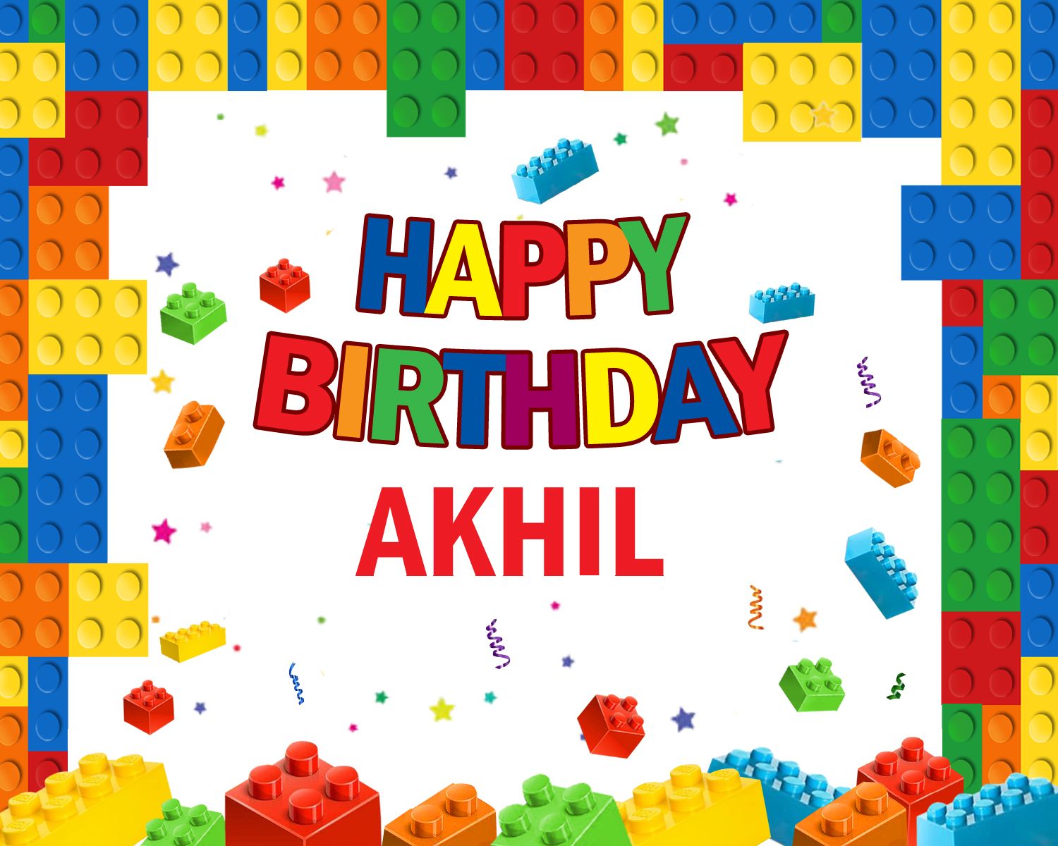 Lego Backdrop / Background Banner (4ft x 5ft)