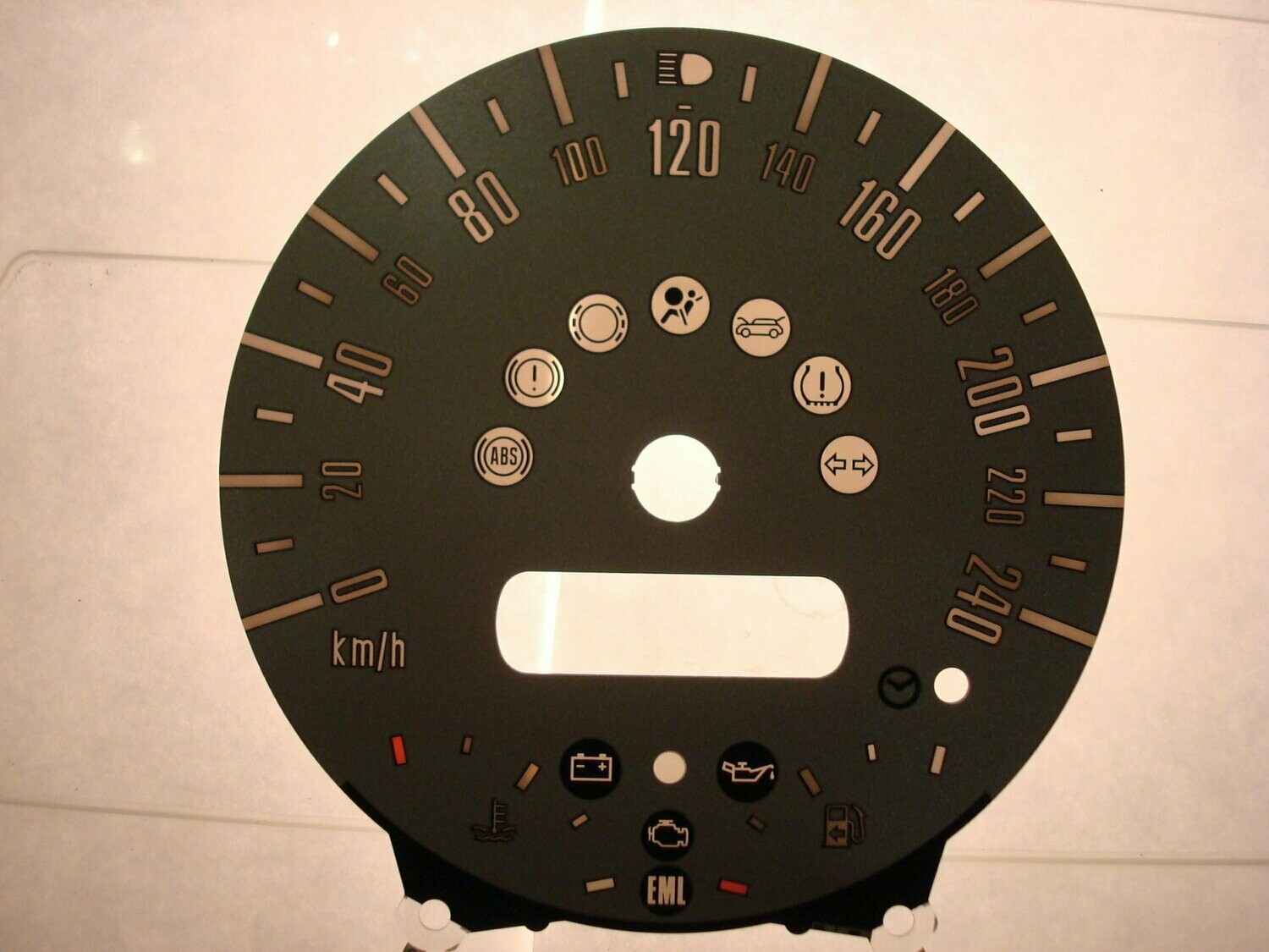 MINI MPH To KMH DIAL CONVERSION