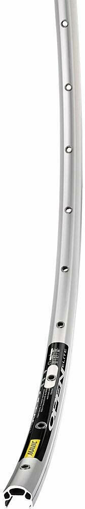 Mavic Open Eltie rim with Miche Primato Syntesi silver hubs.