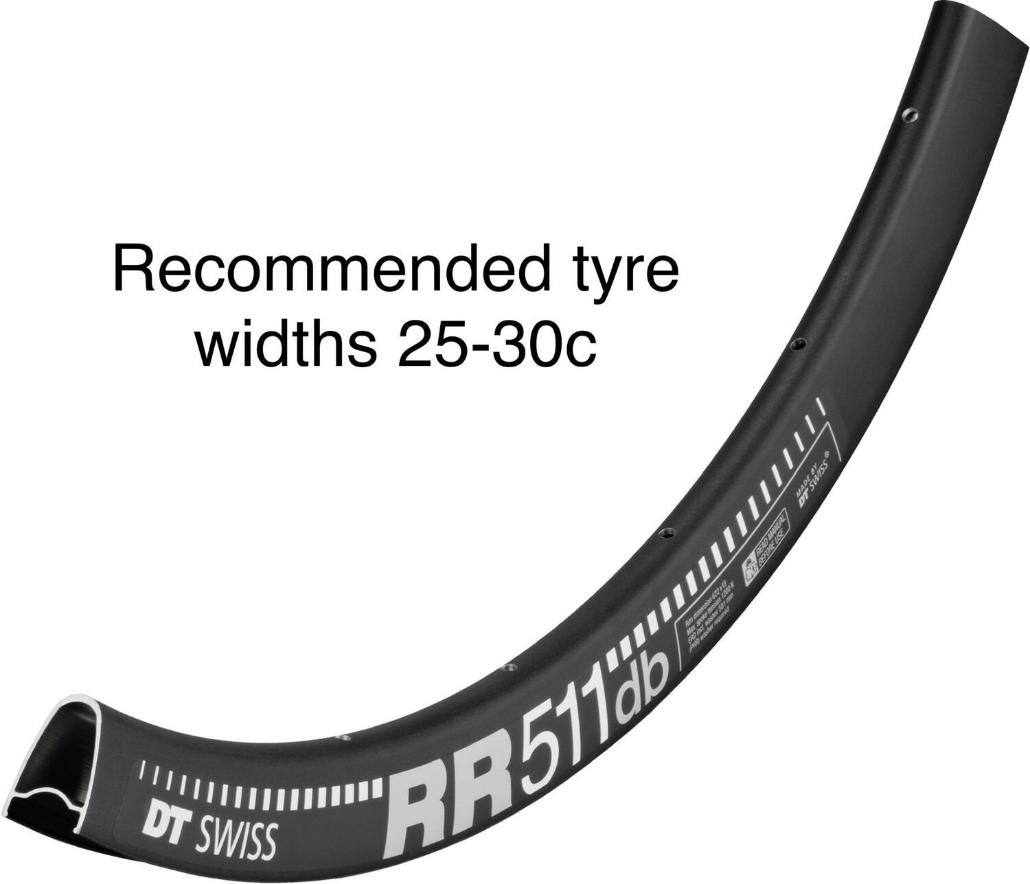 DT Swiss RR511 rim with Shimano 105 R707 hubs.