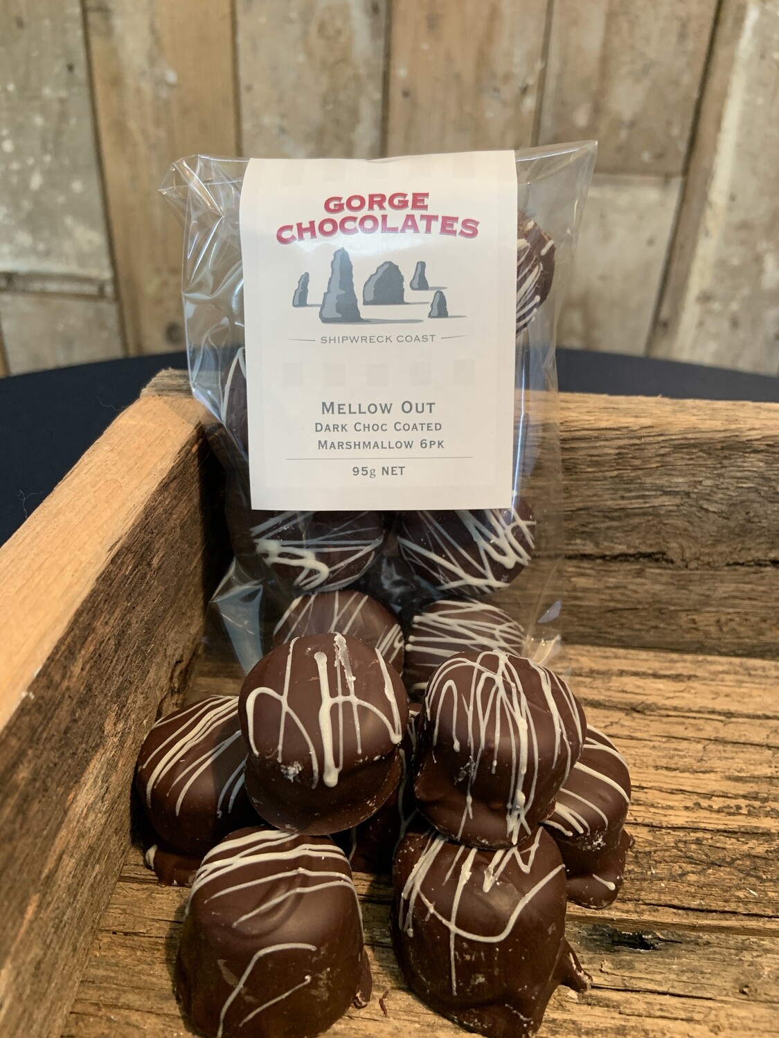 Mellow Out, Dark Chocolate Coated