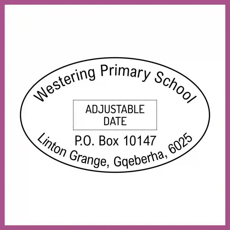 Dater School Information Stamp - S-829D