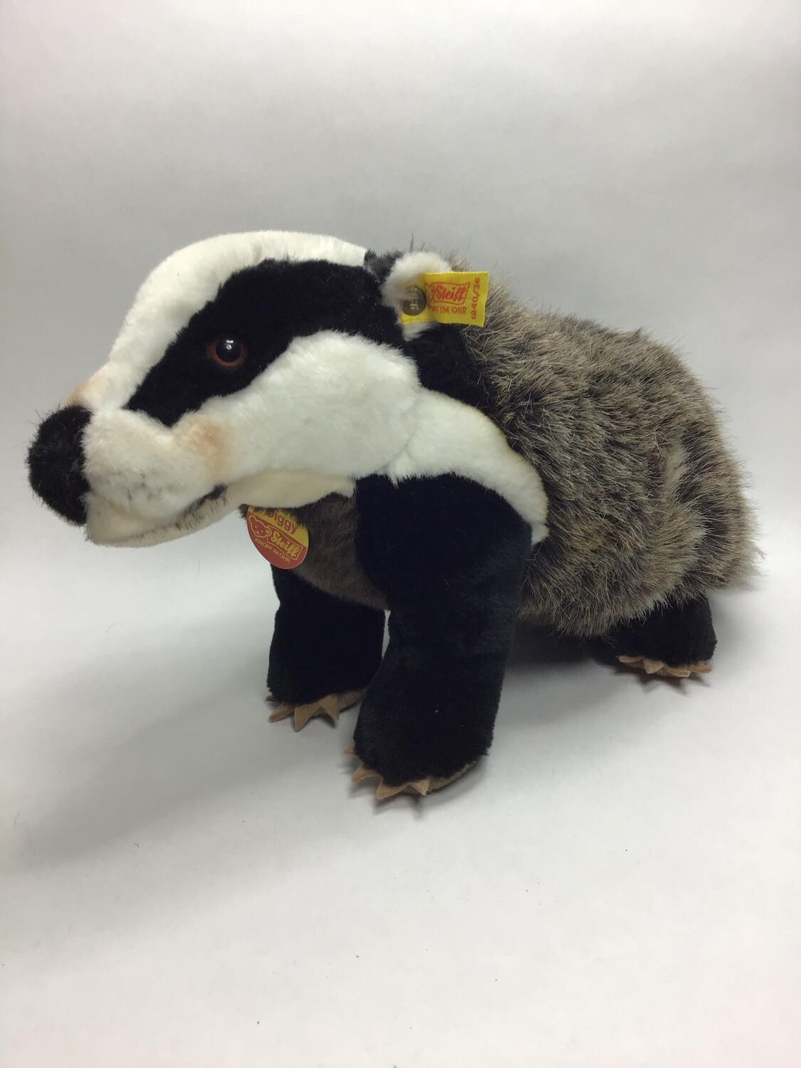 Steiff Dachs Diggy 1840/38 unbespielt 40cm 80er Jahre Mega Rarität