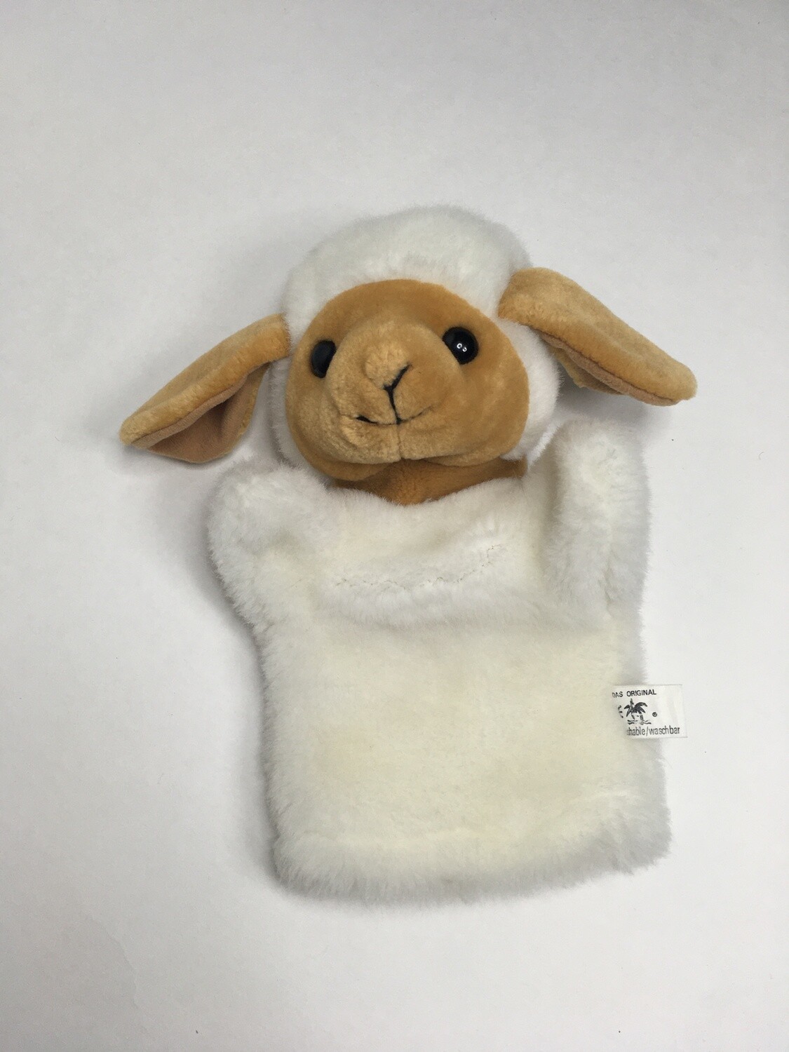 Schaf Handpuppe Plushpups stehend 29cm selten