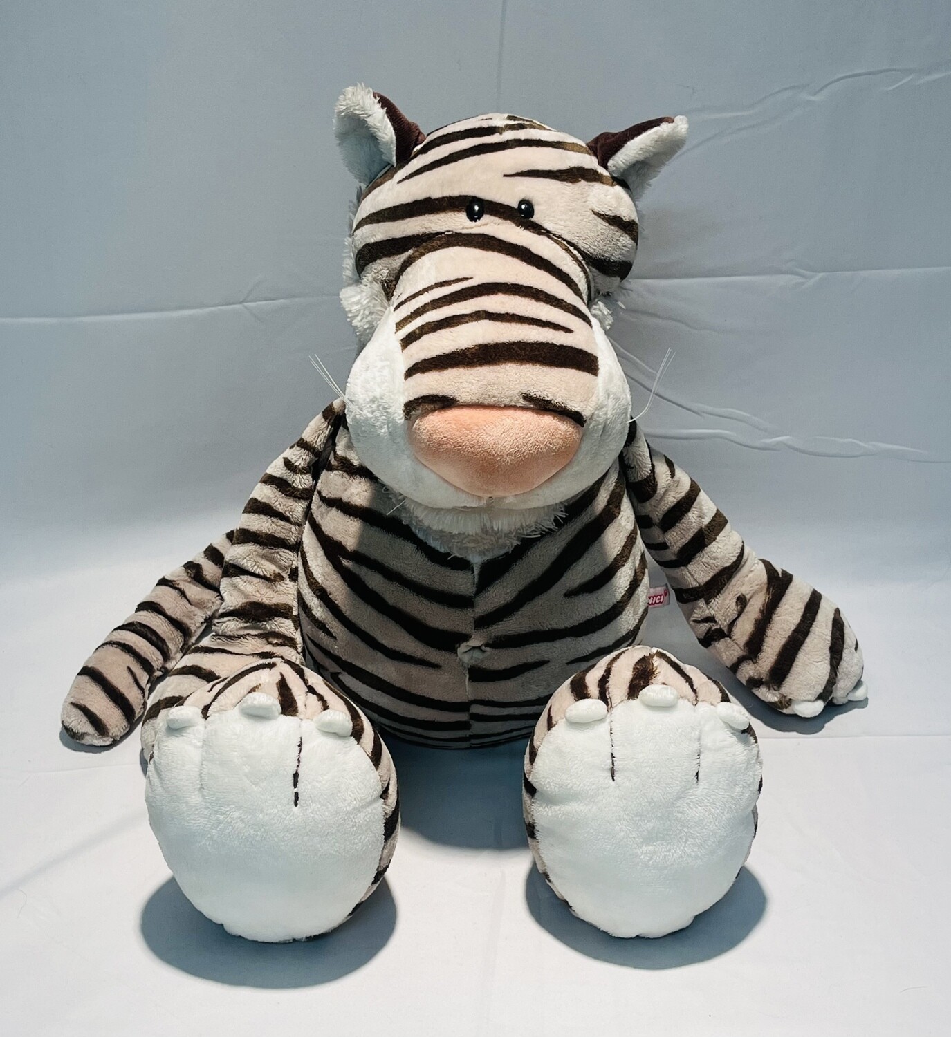 XXL Nici weißer Tiger Wild Friends stehend 70 cm 1,1 kg Sammlerstück