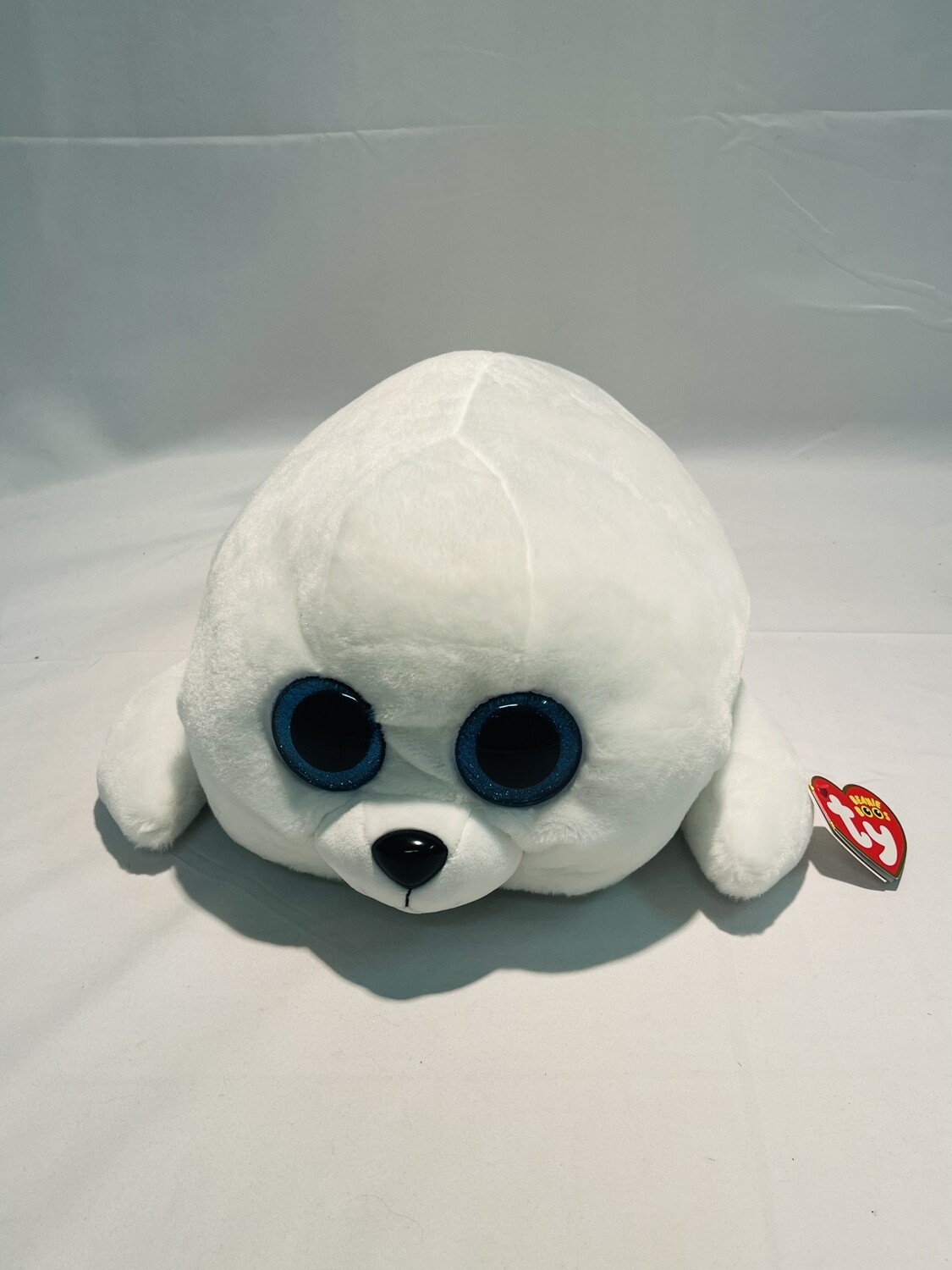 XXL TY Robbe Icy liegend 58 cm 0,6 kg Neuwertig mit Etikett selten