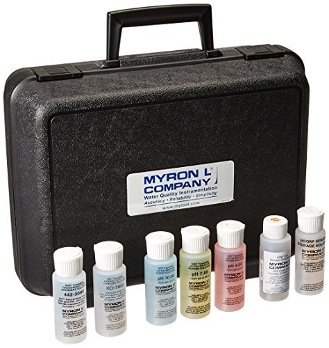 PKUU, Myron L , Carrying Case with Calibration Solutions for 6P Series ...