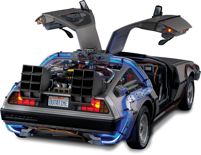 Delorean 1:8 Scale Mods