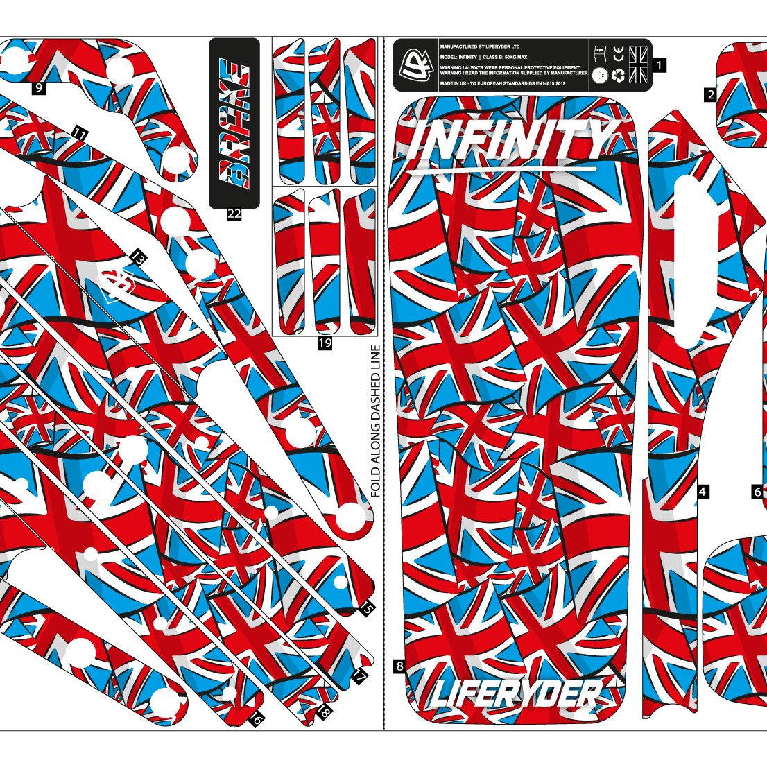 Personalise Their Ride | EVOLV™ Stickers by LIFERYDER