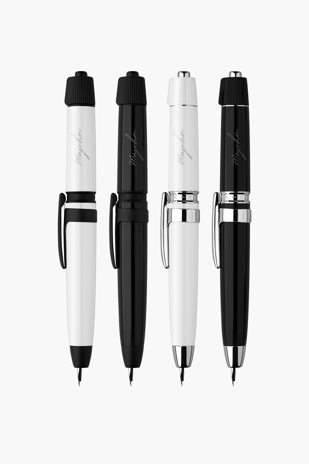 BUY ALL FOUR COLOURS AND SAVE Moonman A3 Fountain Pen Retractable Extra ...