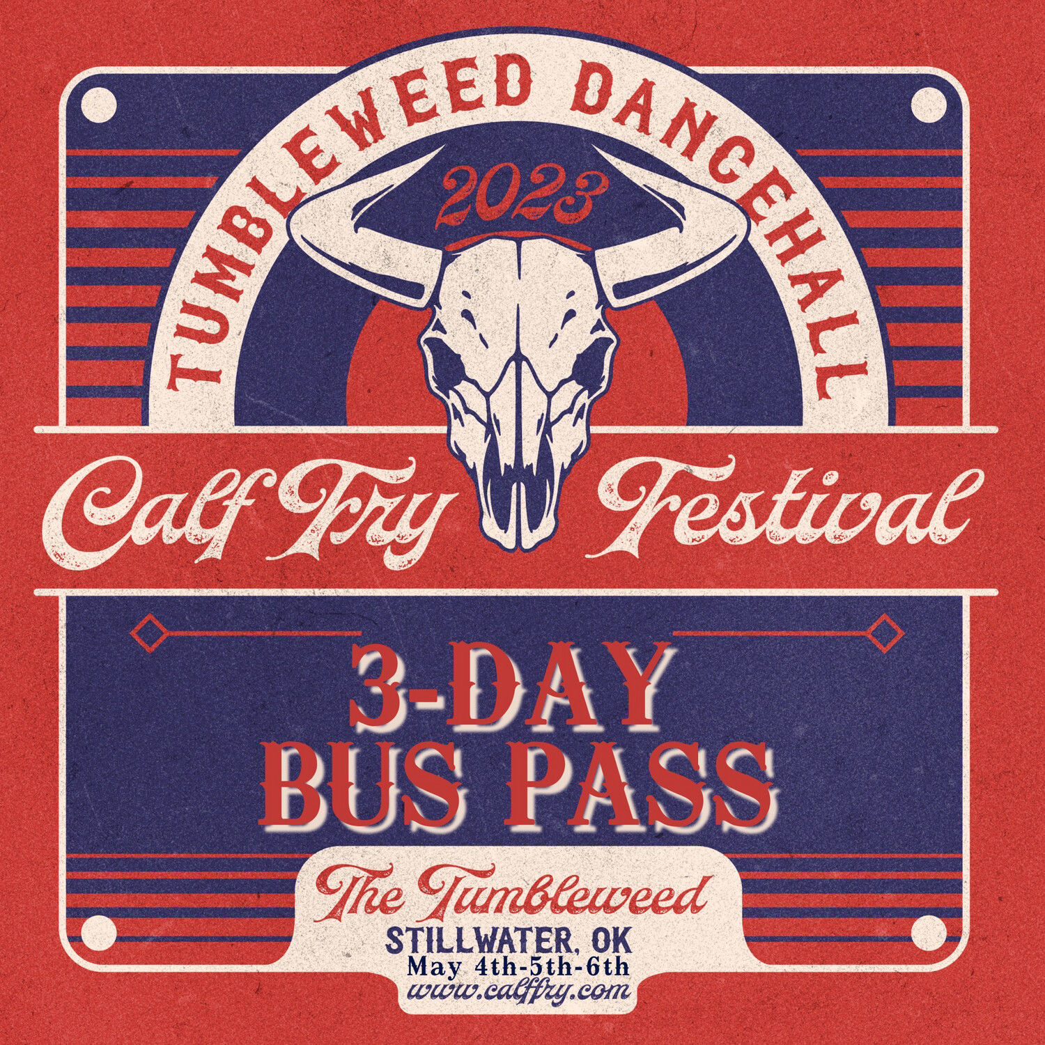 Calf Fry 2023 3-Day Bus Pass