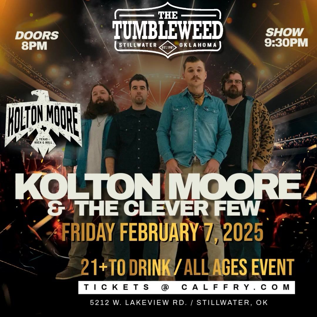 Kolton Moore and The Clever Few - Friday February 7, 2025