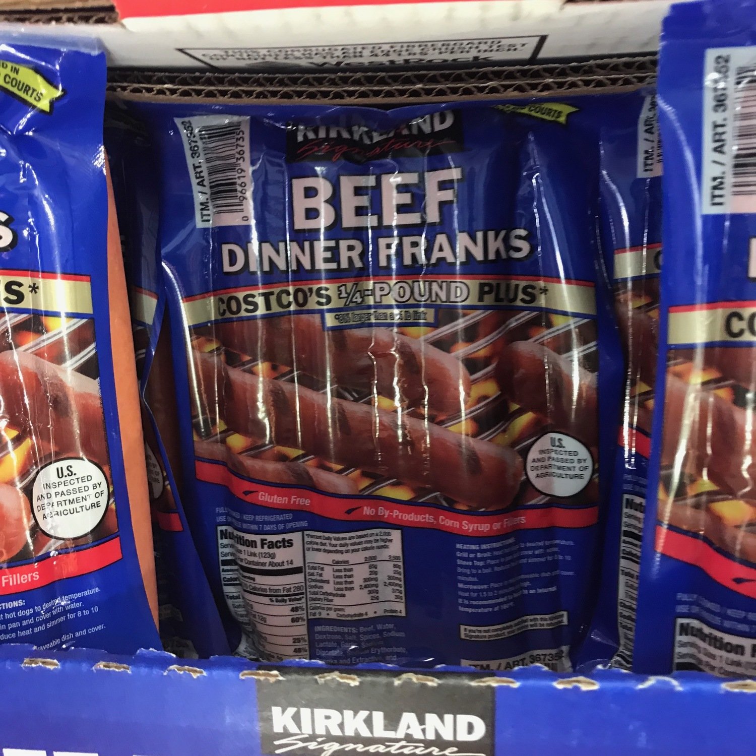 Kirkland Signature Beef Dinner Franks Costco s 1 4 Lb 60 OFF
