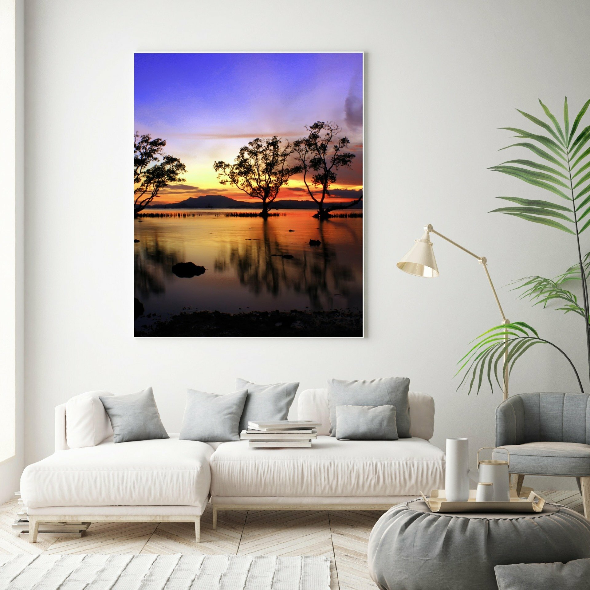 Få god akustik i rummet med personlige Akustikbilleder! Køb dem her!