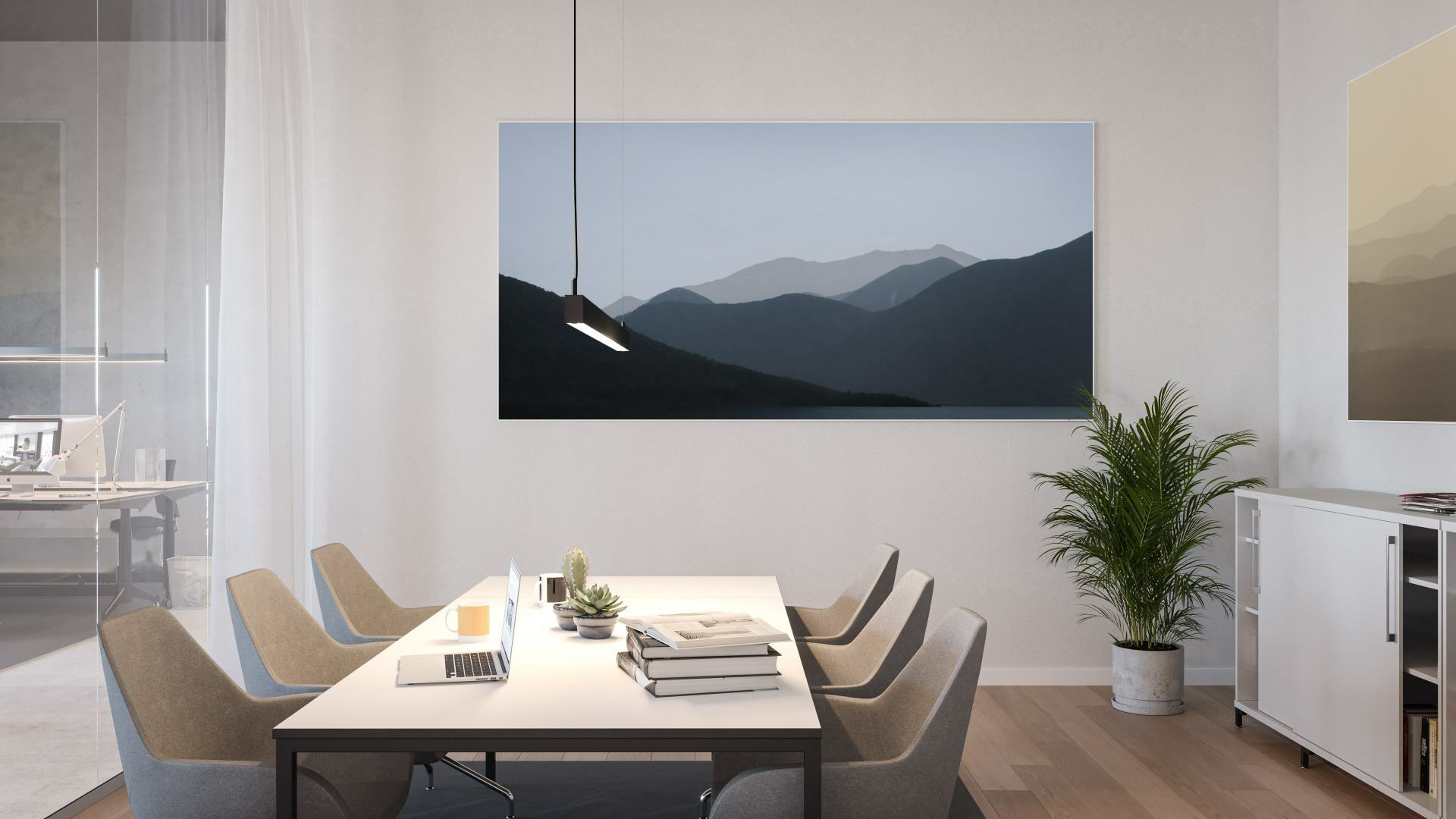 Få god akustik i rummet med personlige Akustikbilleder! Køb dem her!