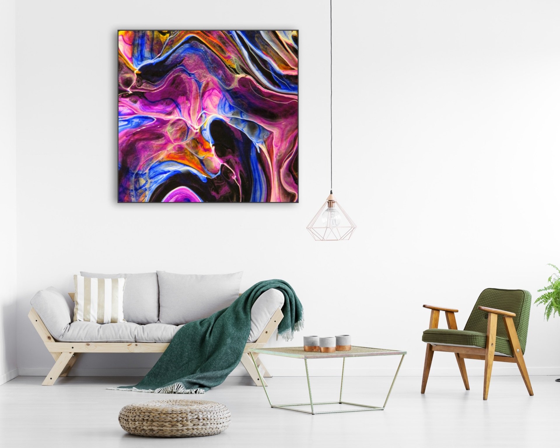 Få god akustik i rummet med personlige Akustikbilleder! Køb dem her!