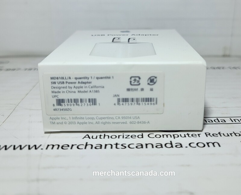 Genuine Apple 5W USB Power Adapter | A1385 | MD810LL/A