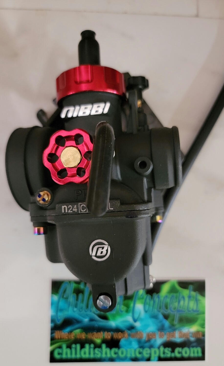 Nibbi 24mm round slide (PE24YJ) carburetor