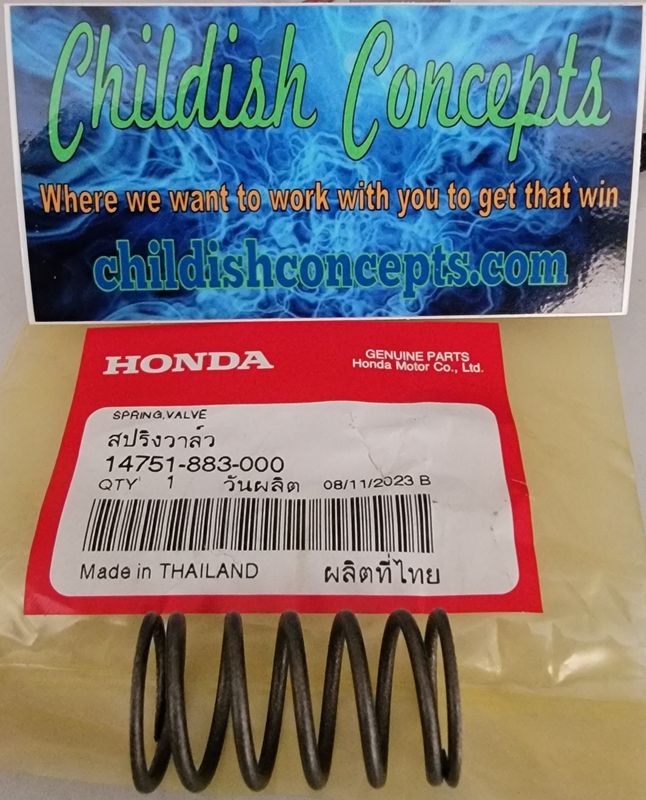 Valves, springs and valve parts