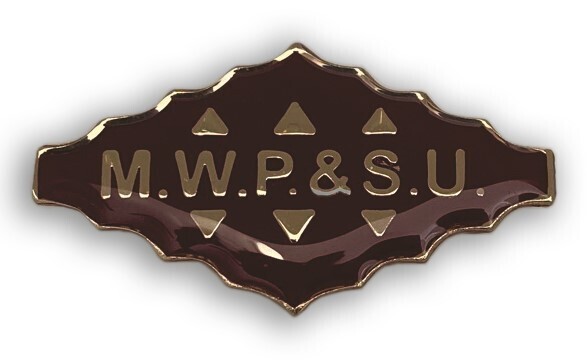 BADGES - WOMEN'S MANYANO MAROON (Pack of 25) | Methbooks