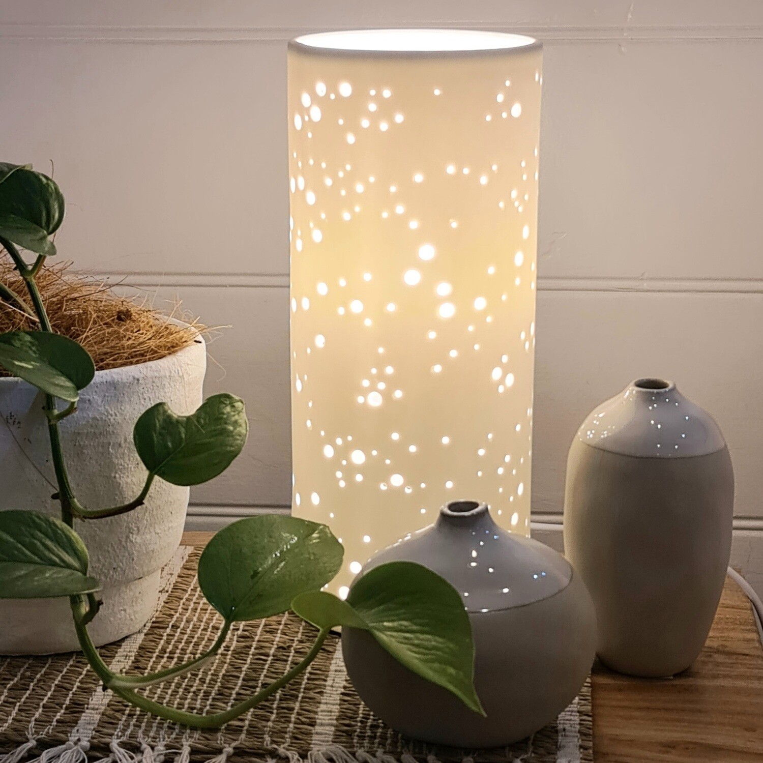 SO - Ceramic Cylinder Lamp