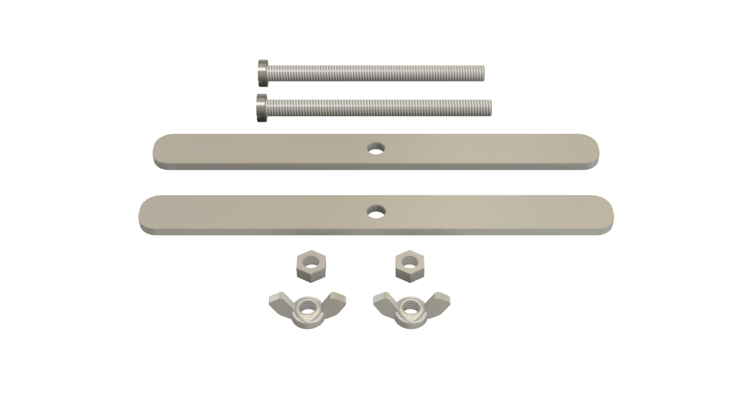 Solar Panel Mounting Bracket Set