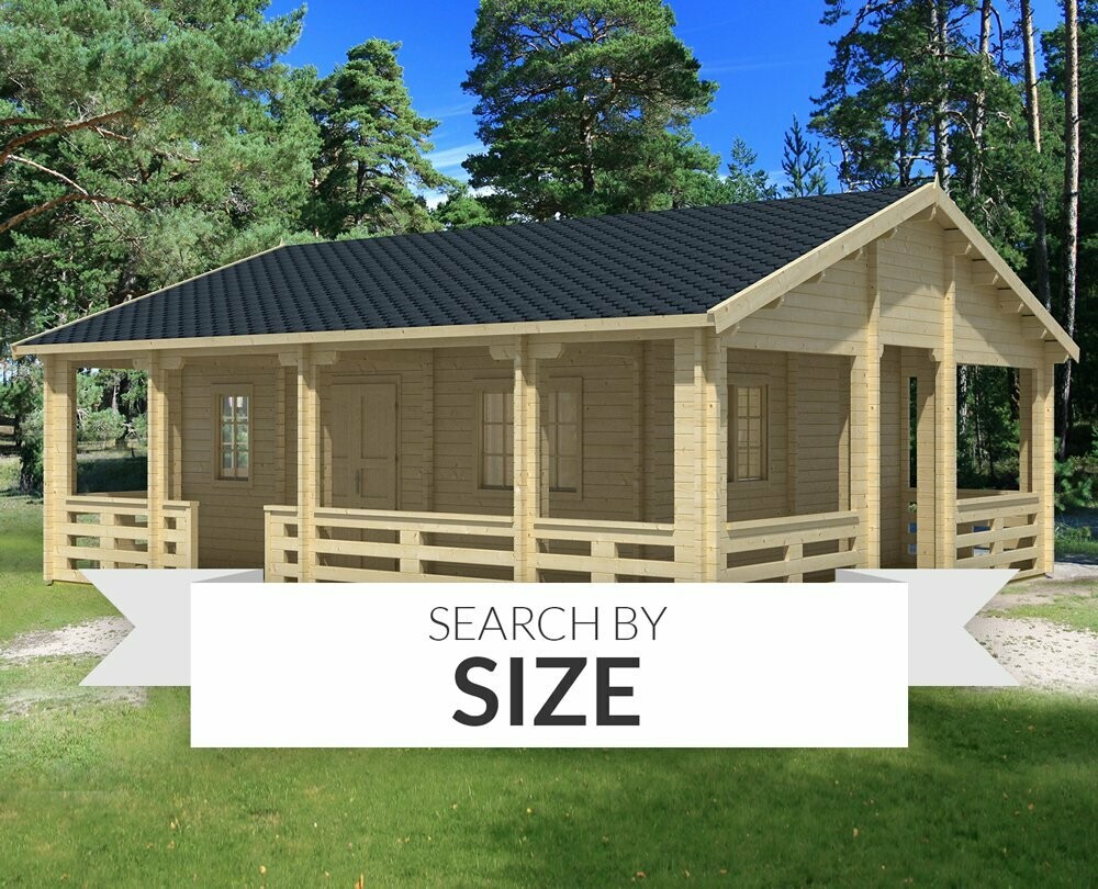 Log Cabins By Size