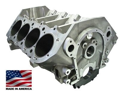 BBC "WORLD MERLIN" LIGHT WEIGHT BIG CUBE ALUMINUM BLOCK BILLET CAPPED