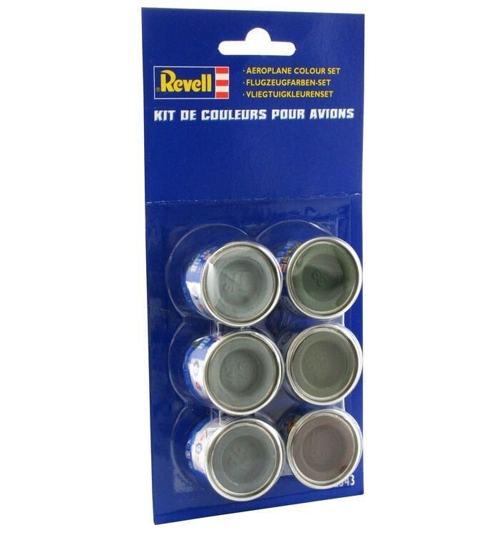 Revell: Enamel Military Aircraft Colour Set Revell: Enamel Military Aircraft Colour Set