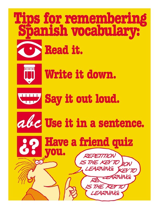 How to Remember Vocabulary Spanish